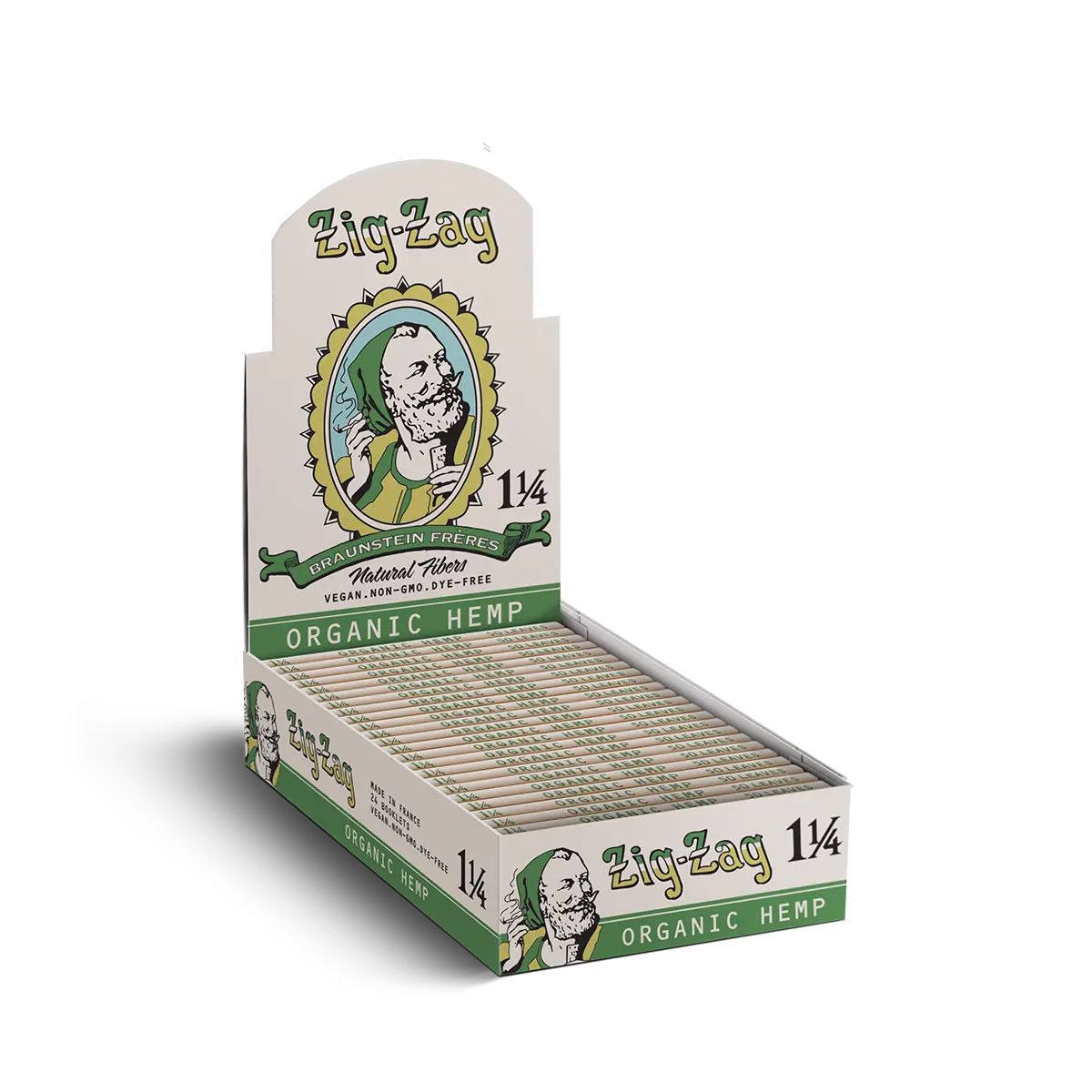 Zig-Zag Vintage - Organic Hemp 1 1/4 – Zig-Zag Wholesale