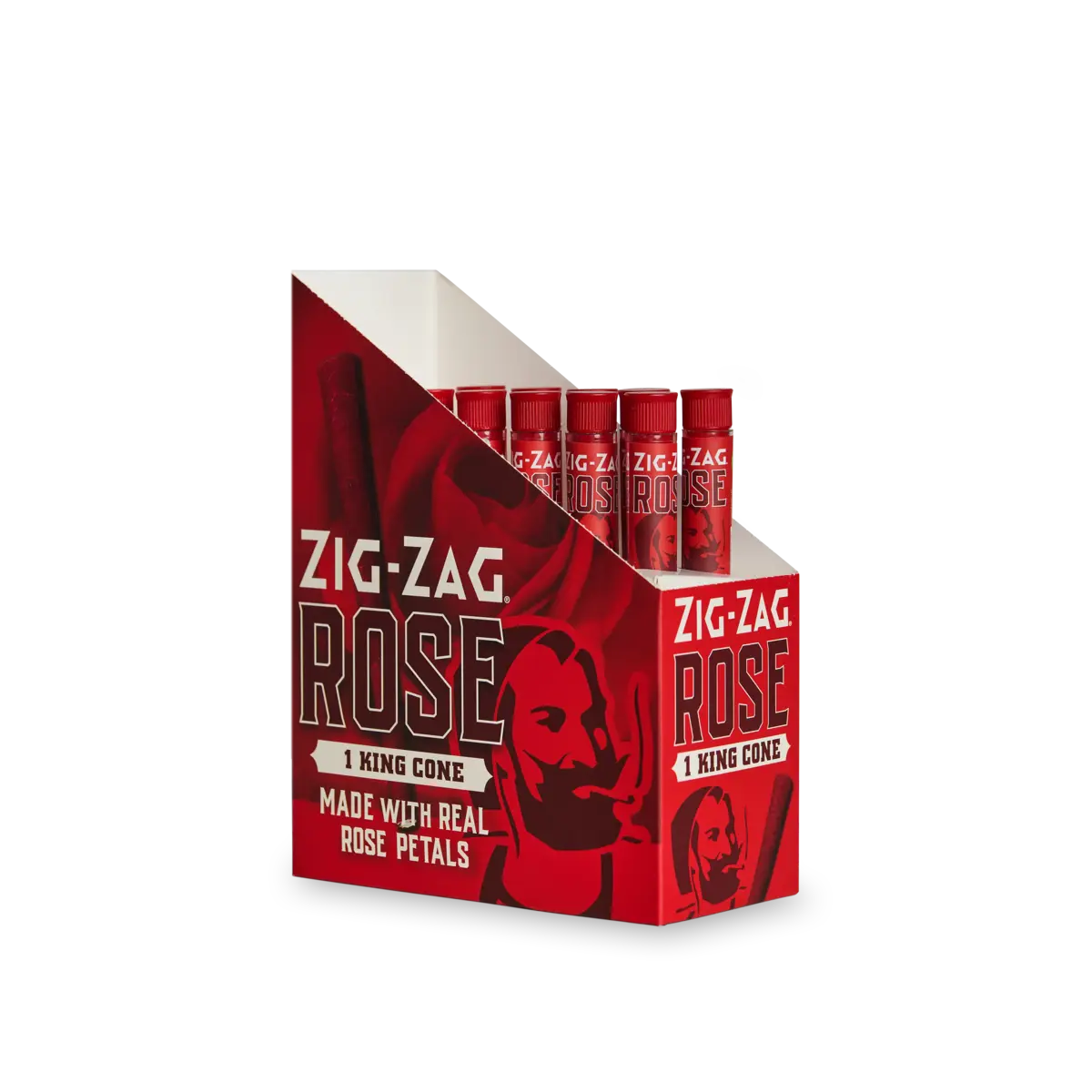 Single Red King Rose Cone - Carton – Zig-Zag Wholesale
