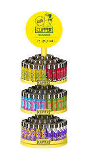 Clipper Lighters - Displays – Zig-Zag Wholesale