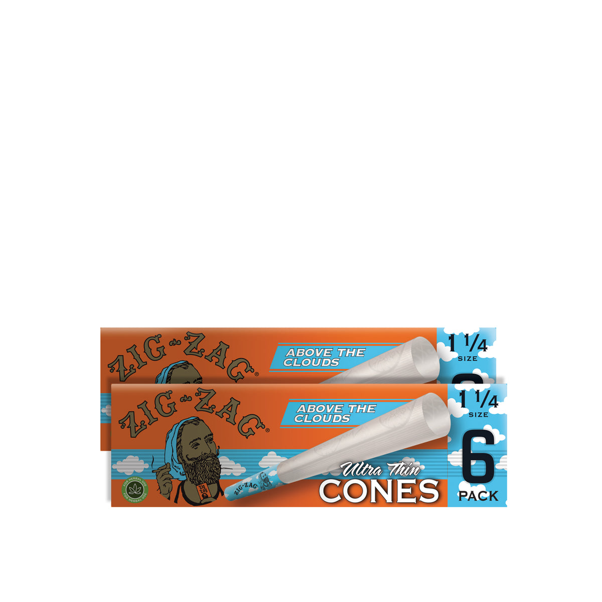 Above The Clouds - 1 1/4 Colored Tip Cones – Zig-Zag Wholesale