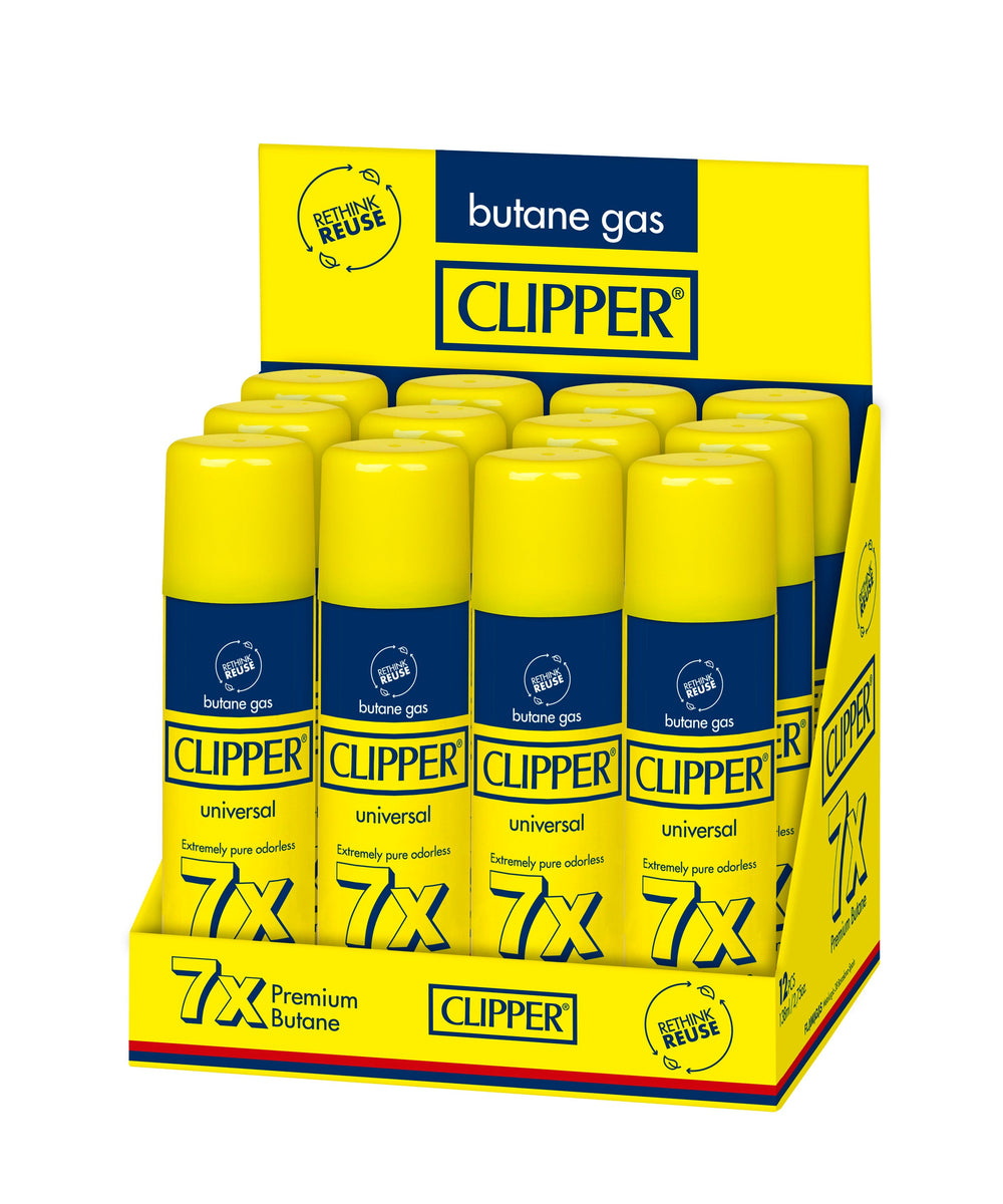 CLIPPER 138ML BUTANE GAS REFILL TRAY – Zig-Zag Wholesale
