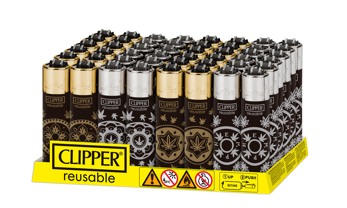 CLIPPER LIGHTERS CP11 MONEY HEMP 48CT - TRAY – Zig-Zag Wholesale